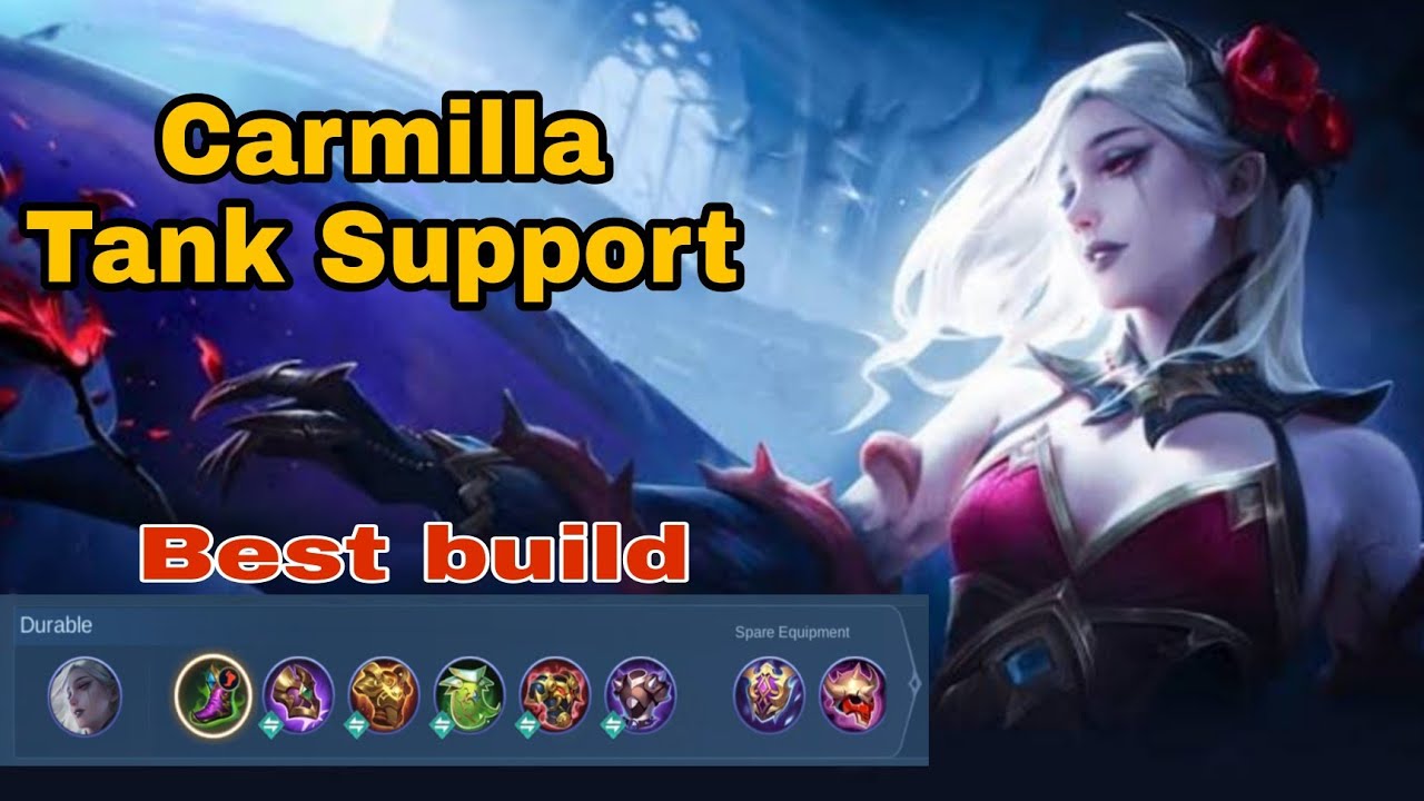 Carmilla Tank Support Best Build - Mobile Legends - YouTube