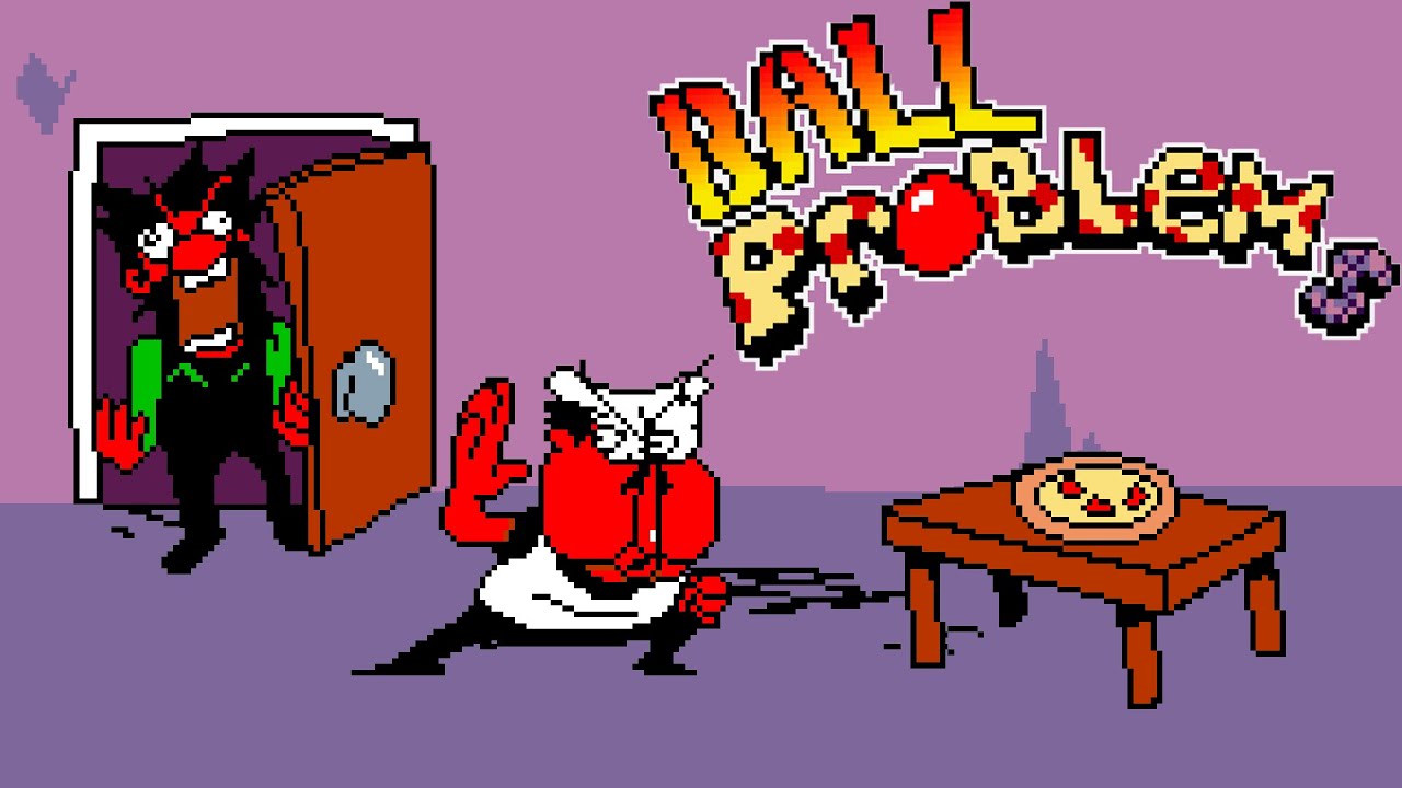 FNF: BALL PROBLEMS // Anton vs Peppino // Pizza Tower [Botplay] Friday ...