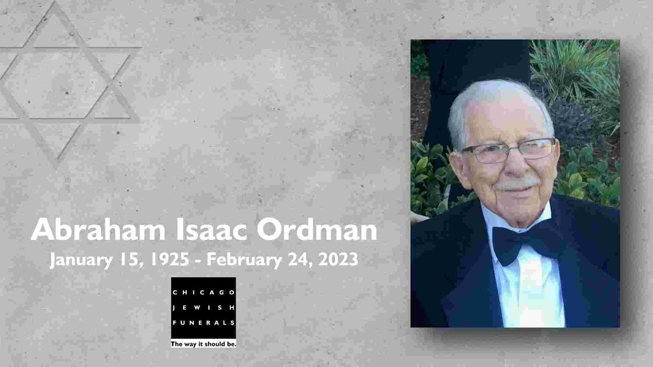 Abraham Isaac Ordman - YouTube