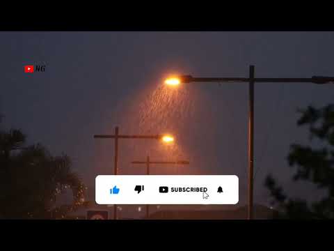 Rain at Night | Music | Romantic | Relax | Nature Whatsapp Status HD Whatsapp status video | HD