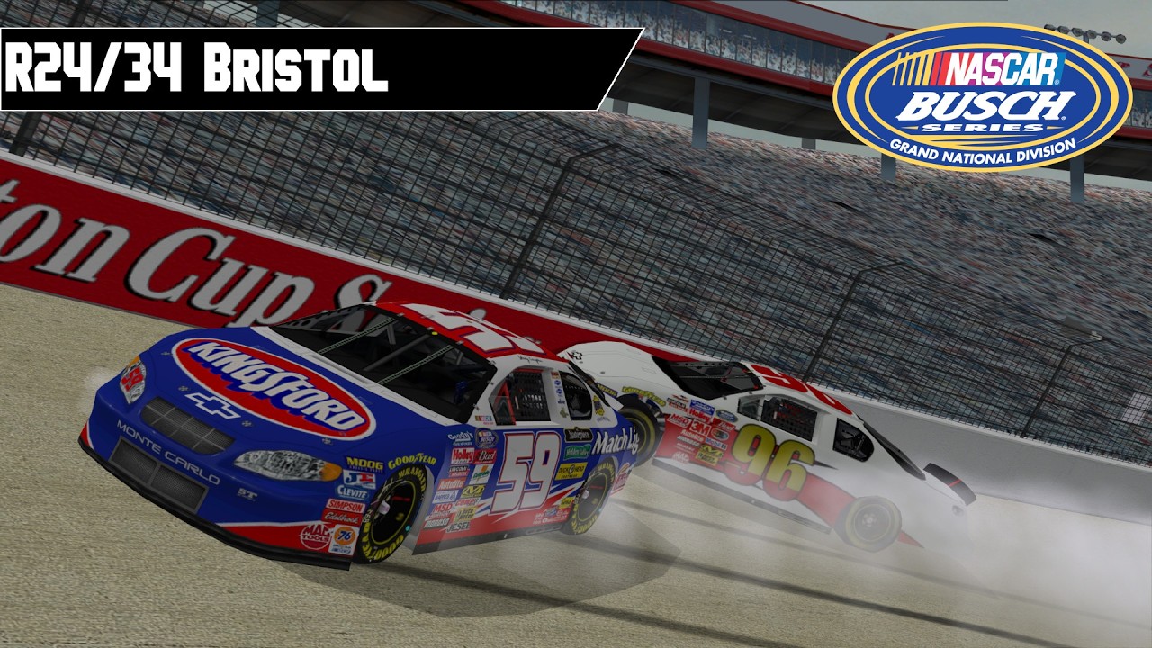Food City 250 Race 24/34 - 2003 NASCAR Busch Series Career Mode - YouTube
