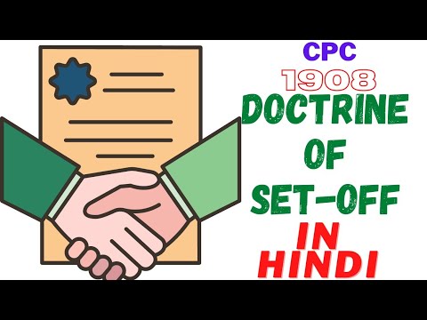 Set-off its Meaning, Essential, Effect under order 8 rule 6 of CPC,Set ...