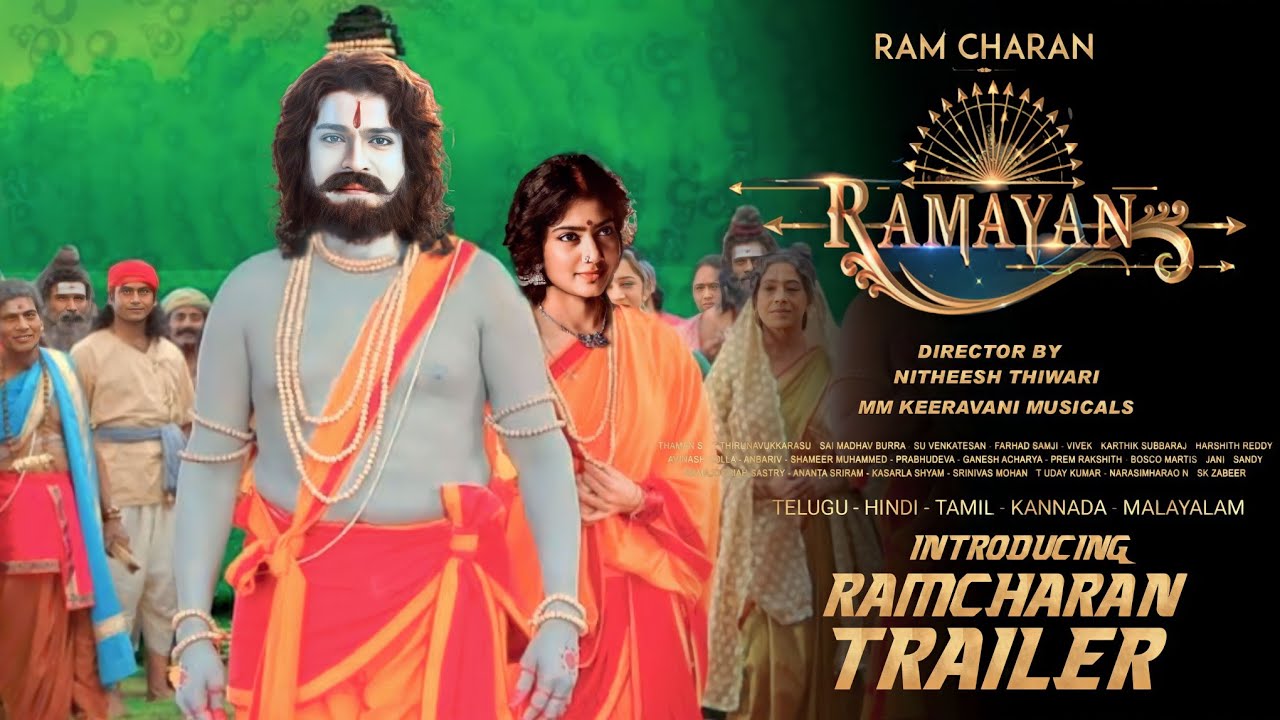RAMAYAN - Ramcharan Intro First Look Teaser|Ramayan Official Teaser ...