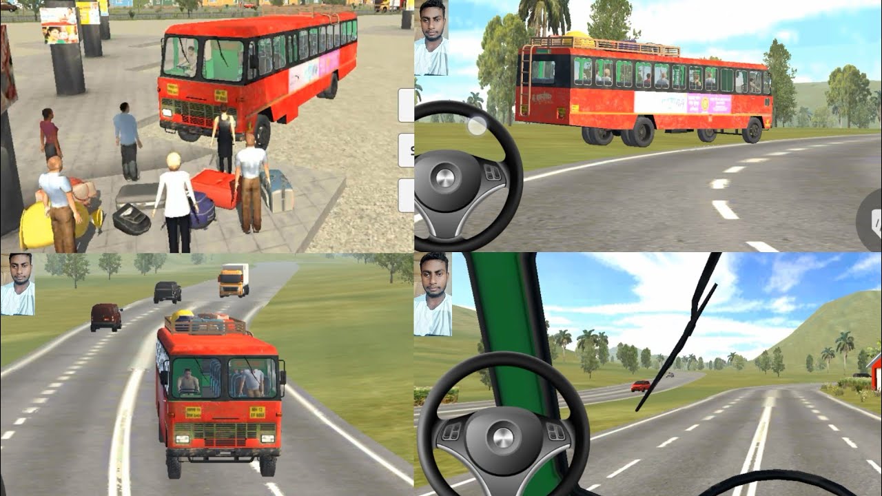 NEW BUS vs tup 5 GAME..56 #noobgamer #pnoobgamer#busgame android game ...