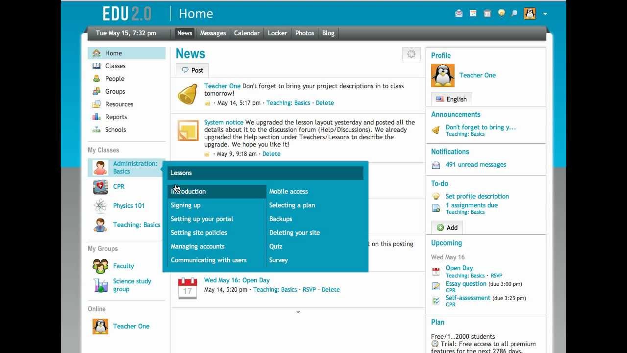 EDU 2.0: Guided Tour - YouTube