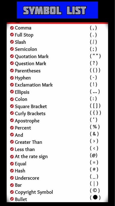 Important Symbol For Coding🧐💯coding Pythontutorial Programmingsymbols Techie Skills Youtube