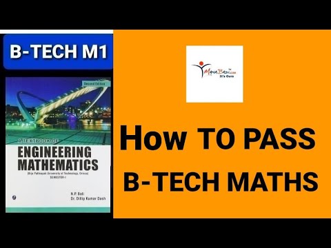 HOW TO PASS BTECH MATHS M1 - YouTube