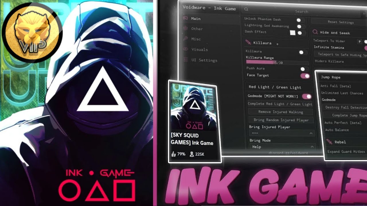 Roblox Ink Game Hile & Script ( Autowin, Killaura, All Games Hack ...