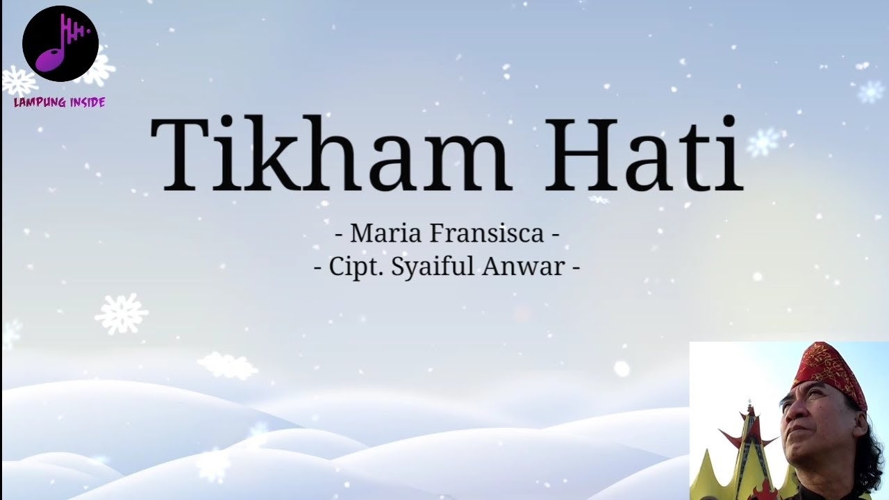Tikham Hati - Maria Fransisca | Lirik Lagu | Lagu terbaru - YouTube