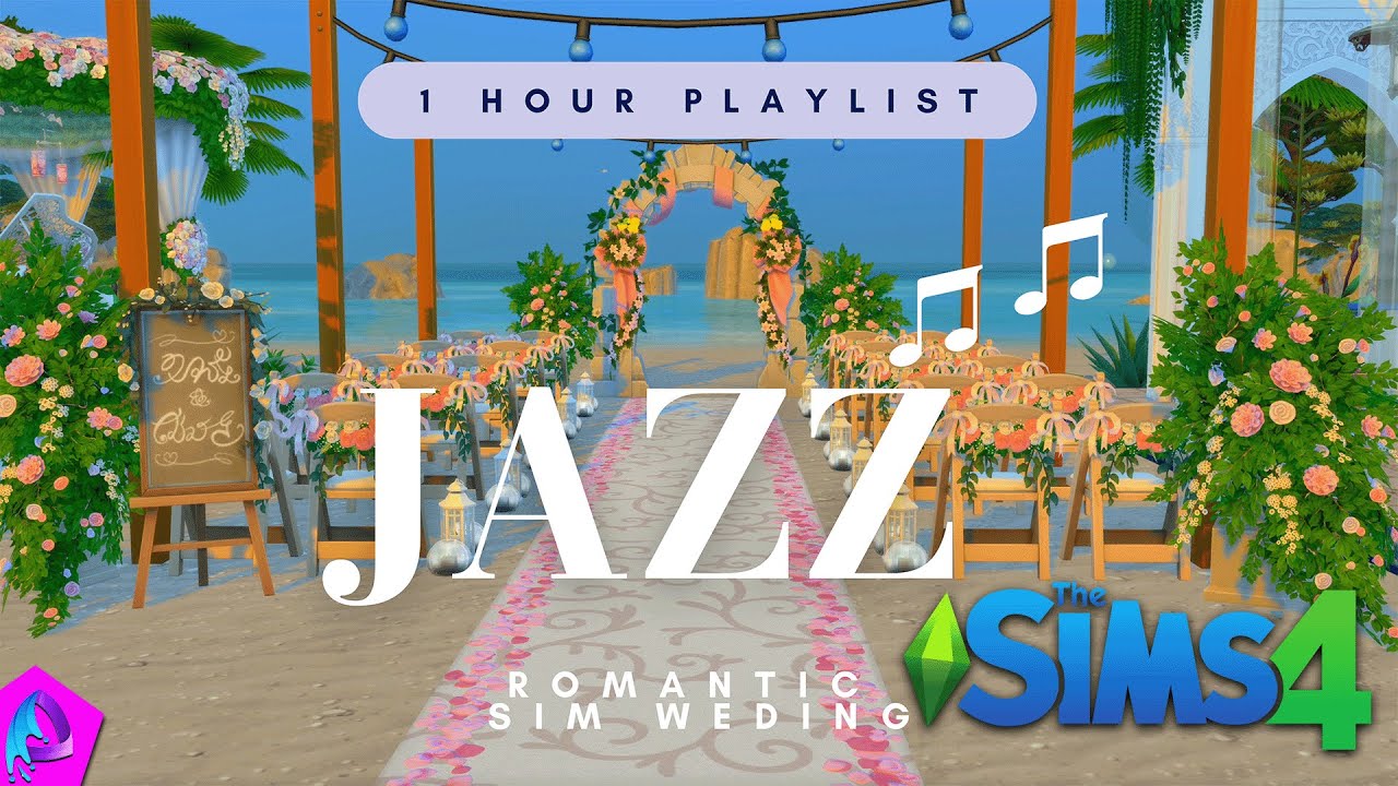 Sims Jazz - Smooth Sounds for a Relaxed Gaming Experience in 4K - YouTube