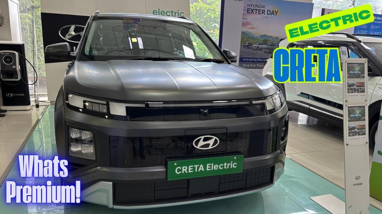 Hyundai CRETA Electric SUV | CRETA EV Premium SUV Festival Benefit ...