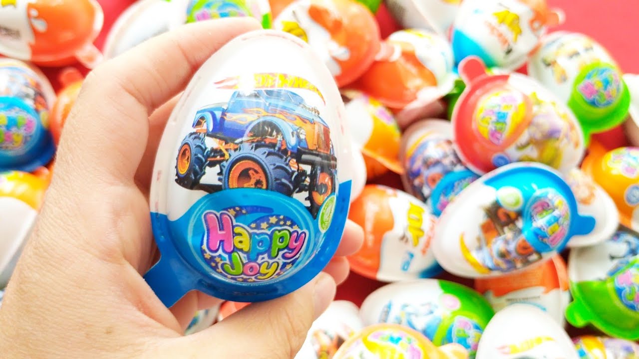 Hello surprise 🤩 candies surprise egg toys | kinder joy happy joy ...