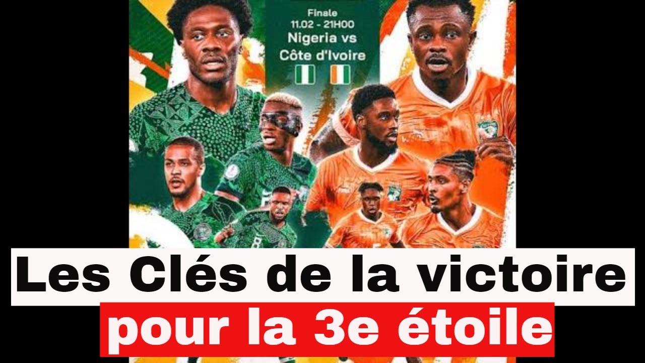Les Clés de la victoire Finale CAN 2023 : Allez les éléphants pour la ...