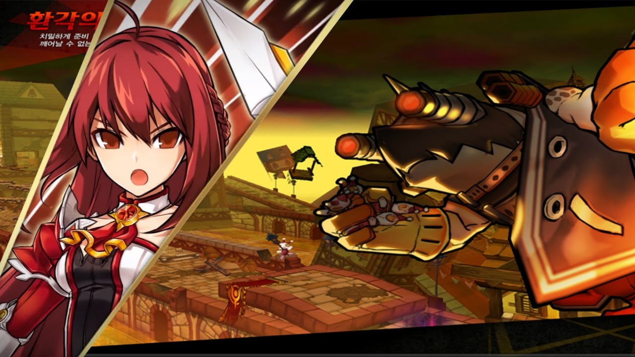 [Elsword] Transcendence Grand Master 5-X (6-X) Dungeon Play (Velder ...