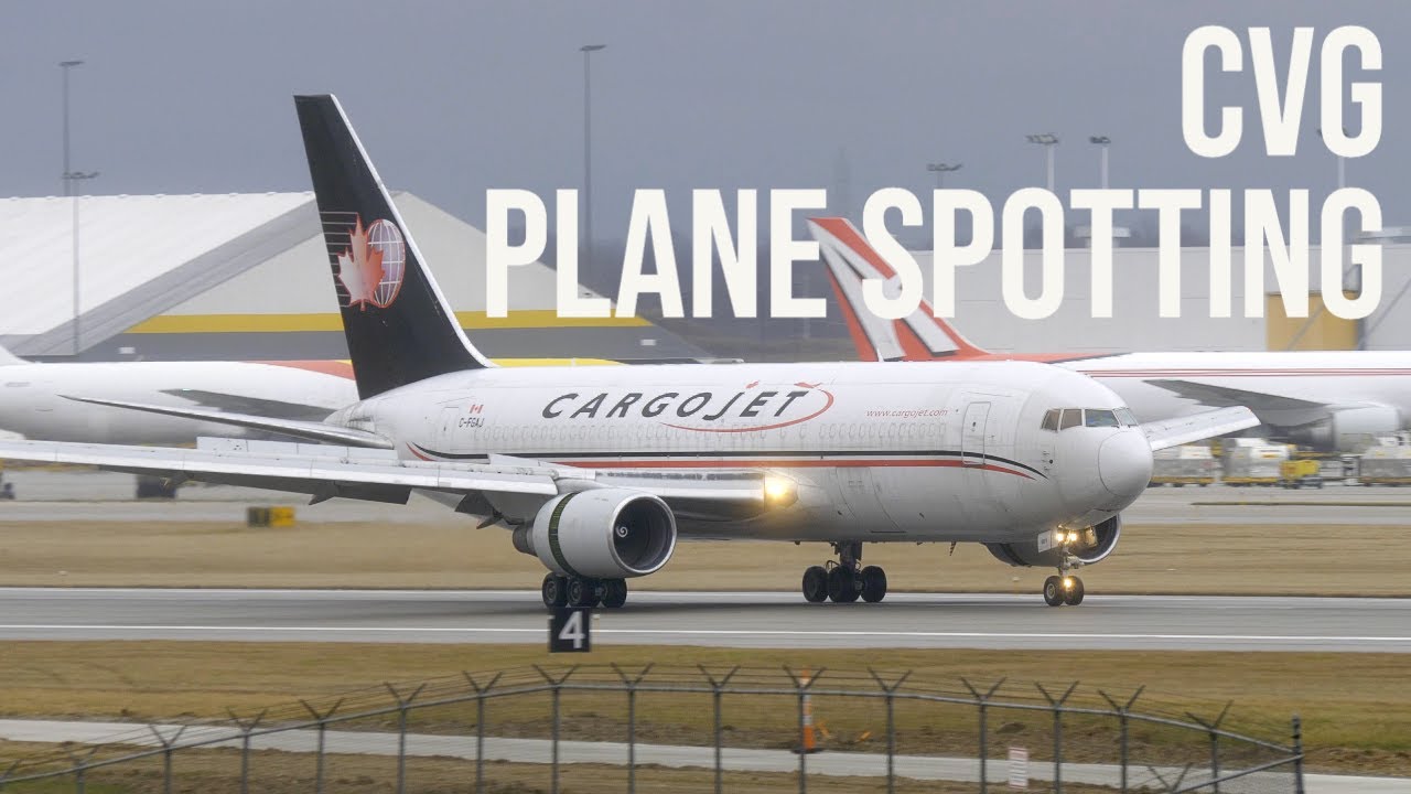 Planes Disappearing into Clouds | CVG Plane Spotting (4K) - YouTube