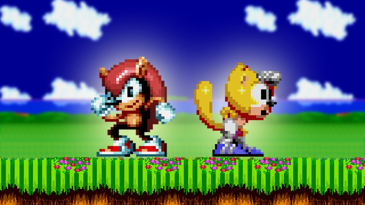Mighty e Ray no SONIC 2 I Mighty & Ray in Sonic 2 com Todas as ...