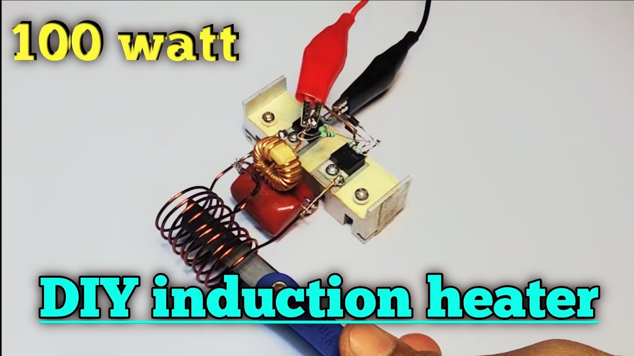 how to make mini powerful induction hitor at - YouTube