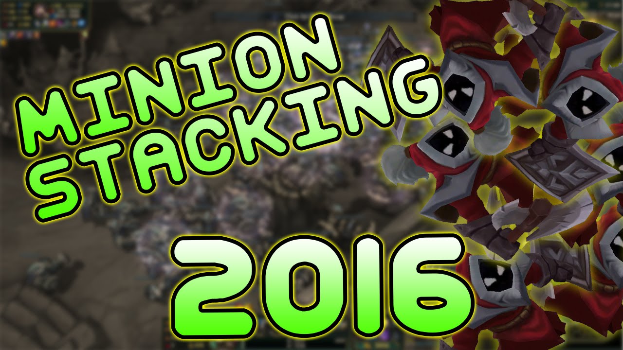 Minion Stacking - Season 6 League of Legends - YouTube