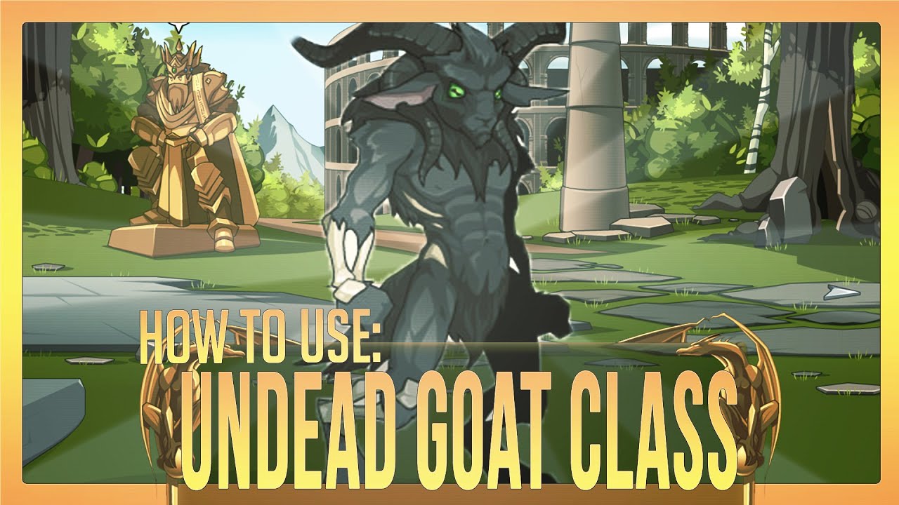 =AQW= Undead Goat Class Guide [Combos + Tips W/ Commentary!] - YouTube