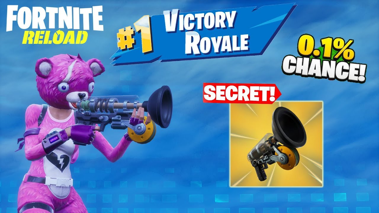 The *Secret* Best Item in Fortnite Reload (0.01% Chance) - YouTube