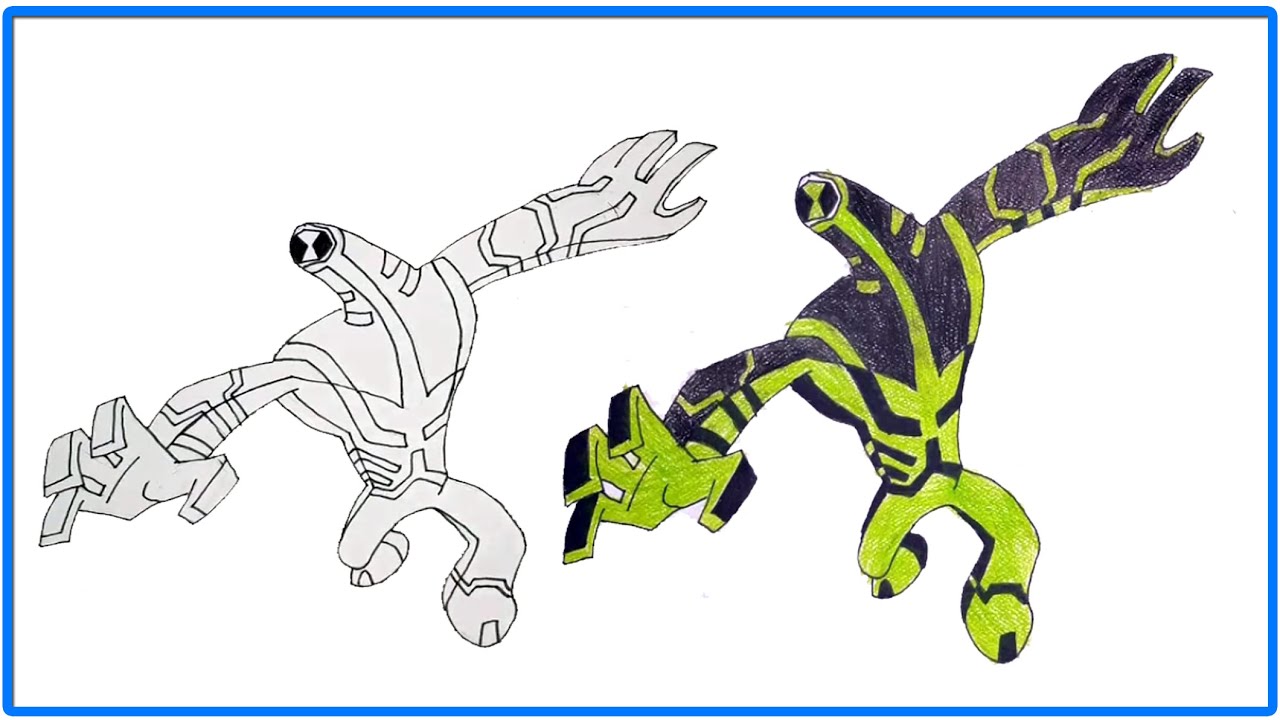 How To Draw Upgrade | Ben 10 - YouTube