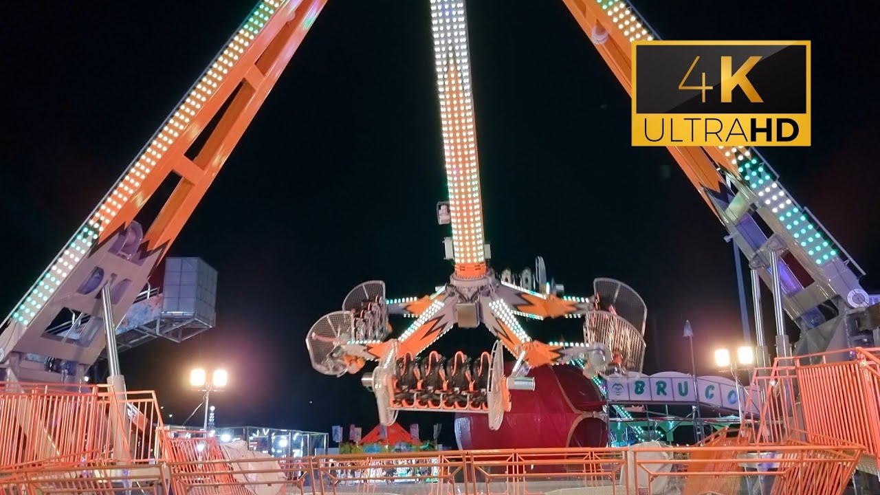 Loop Fighter Lunapark Di Brescia Italy 4K - YouTube