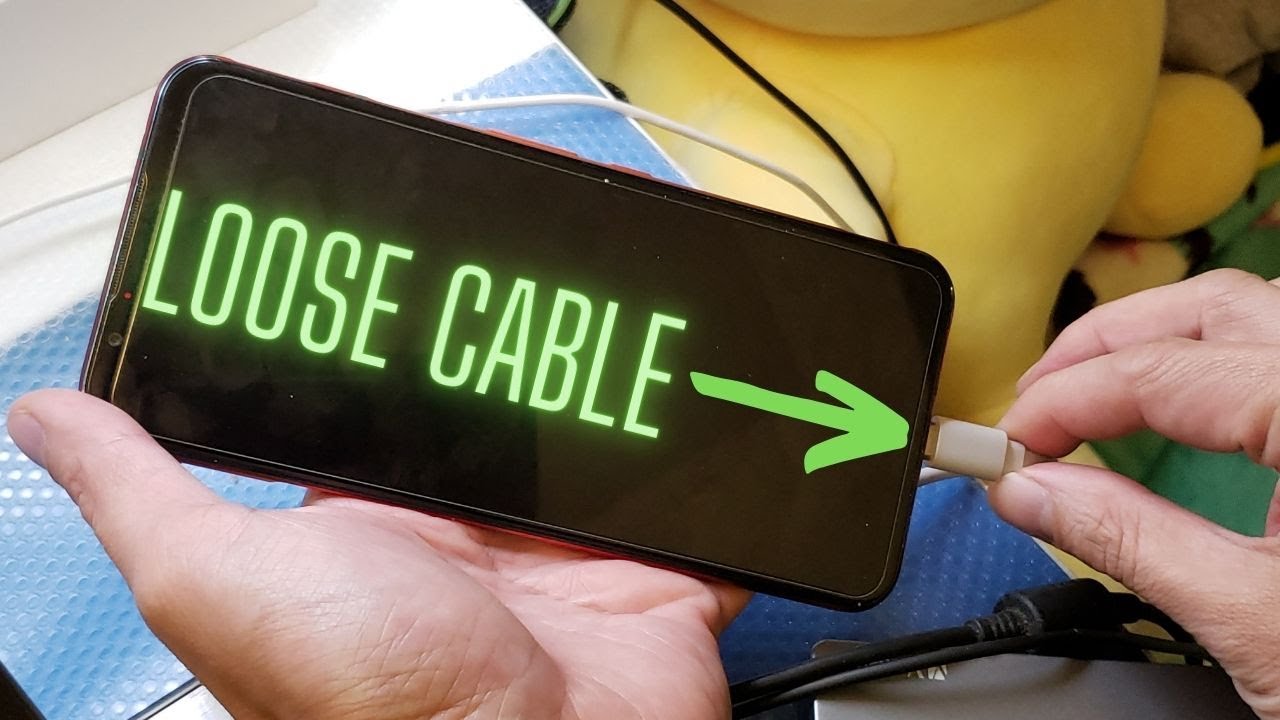 [HD] DIY FIX LOOSE CABLE IN YOUR PHONE - NOT CHARGING - YouTube