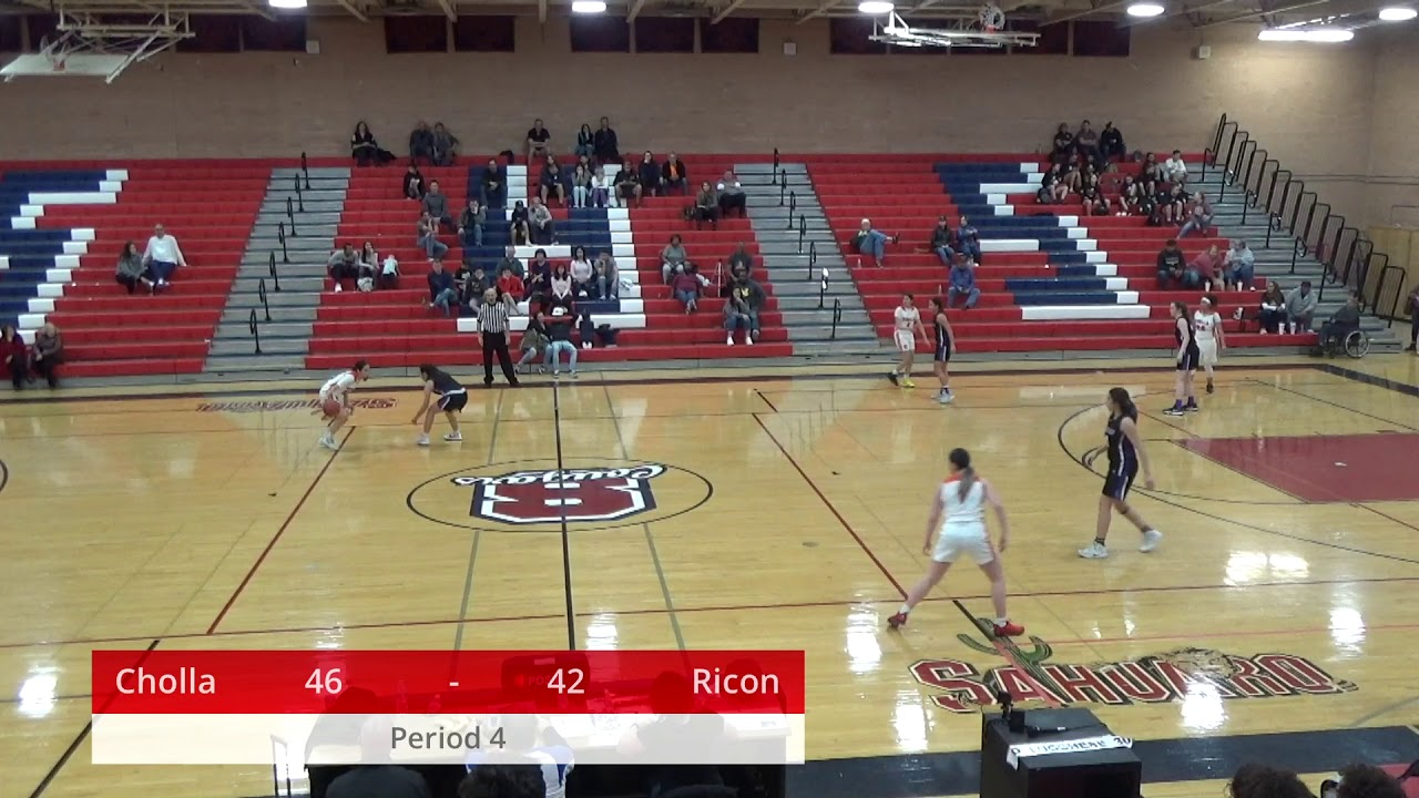 Cholla vs Rincon Girls Basketball Part #4 - YouTube
