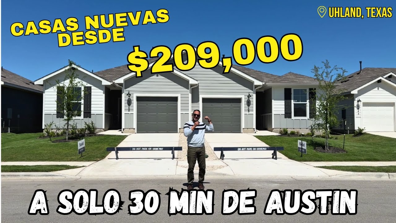 Tour: Casas nuevas y súper económicas a las afueras de Austin (¡desde ...