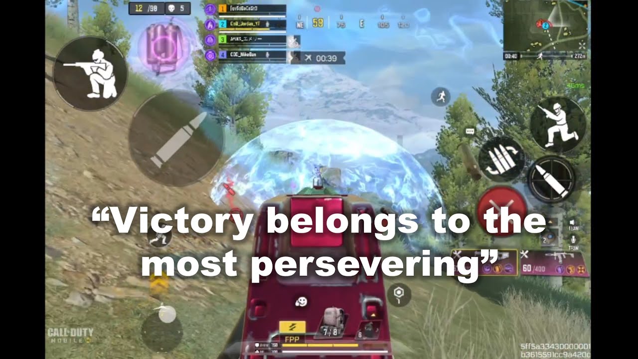 Victory belongs to the most persevering | Napoleon Bonaparte | CODM ...