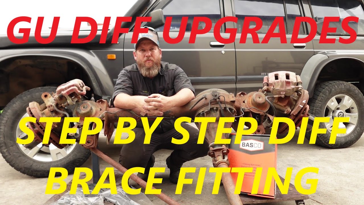 GU Diff upgrade + TIG welded diff brace kit - YouTube