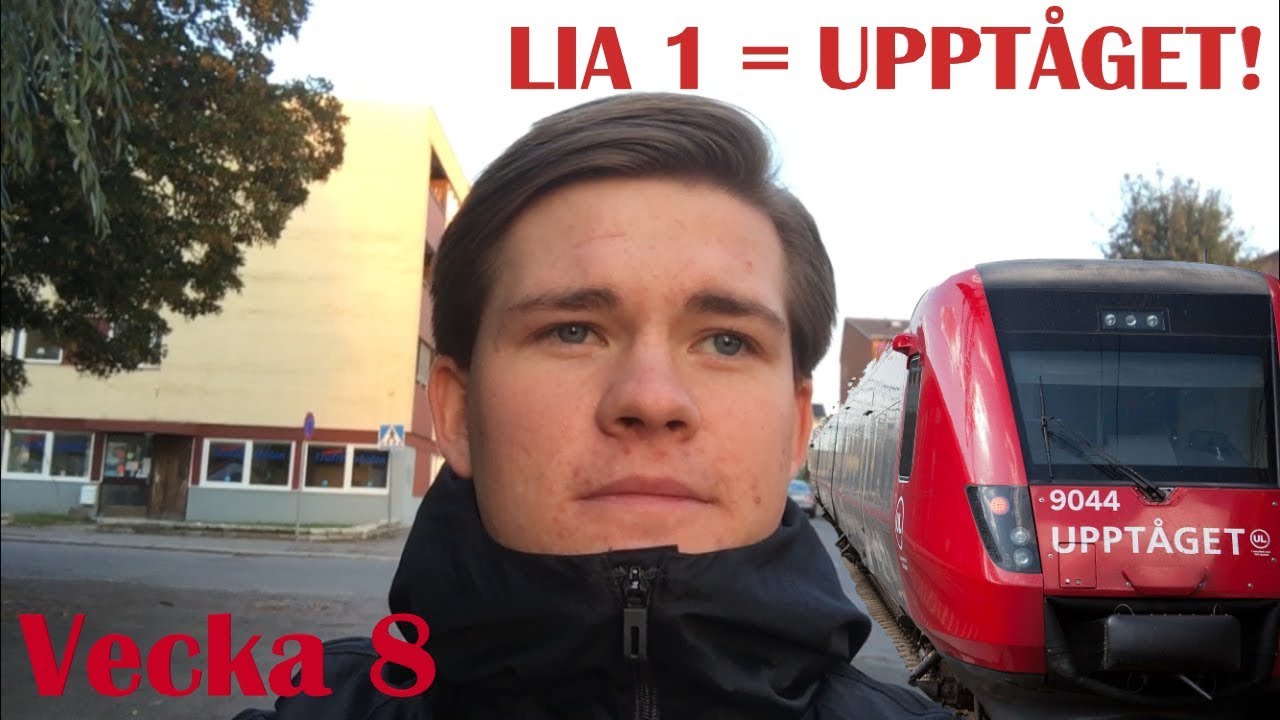 Lokförarvloggen, vecka 8. Upptåget blir min första LIA-plats! - YouTube