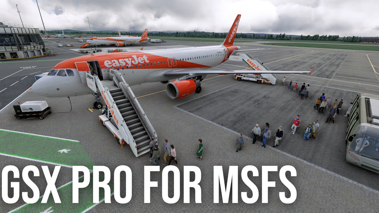 GSX PRO for MSFS First Look including deicing! - YouTube