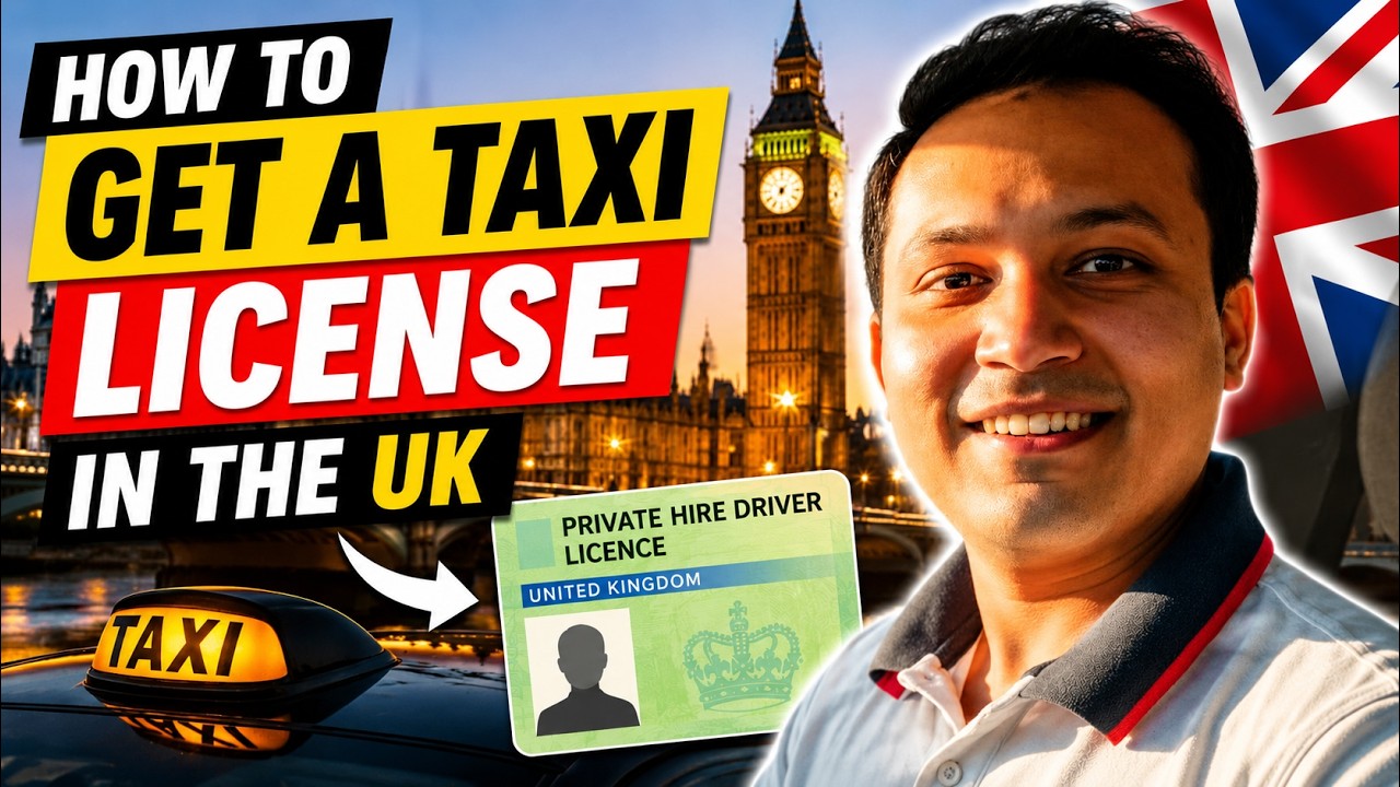 How To Get A Taxi Lisence In UK? - YouTube