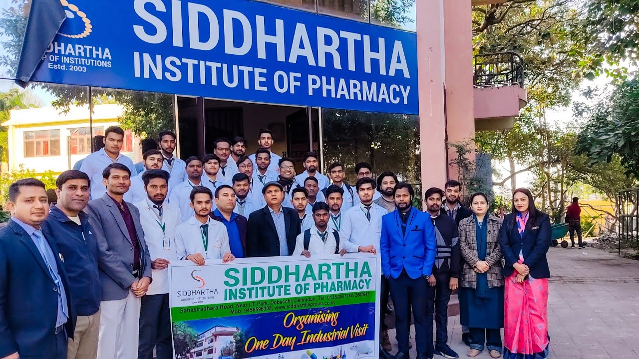 Siddhartha Institute Of Pharmacy - Organising One Day Industrial Visit ...