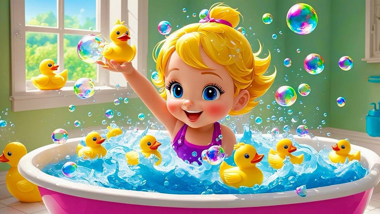 Bath Time | Kids Songs | Nursery Rhymes | Fun and Learning - YouTube