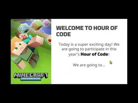 Minecraft Education Hour of Code 2022: Escape Estate - Block-based ...