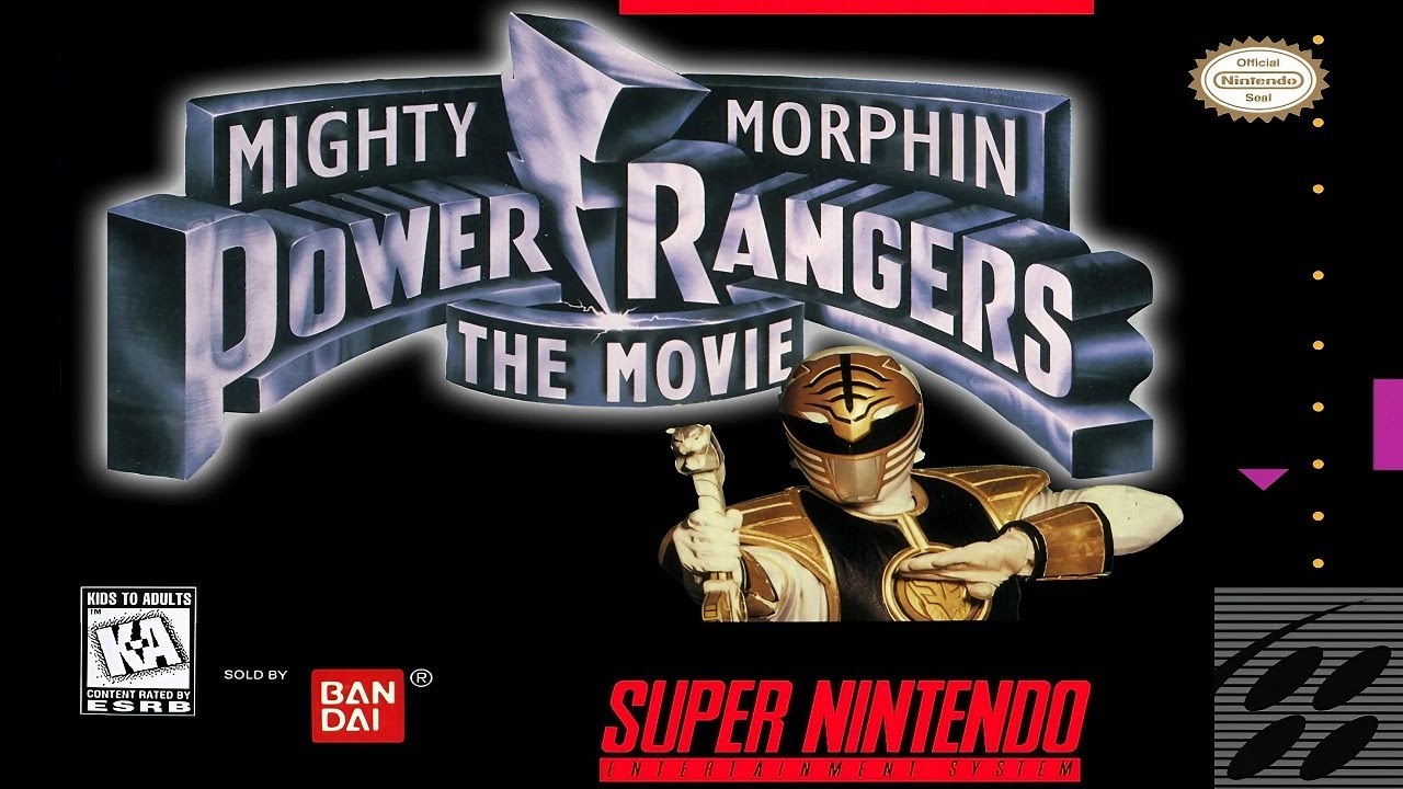 Mighty Morphin Power Rangers The Movie SNES en PKG para PS3 HEN - YouTube