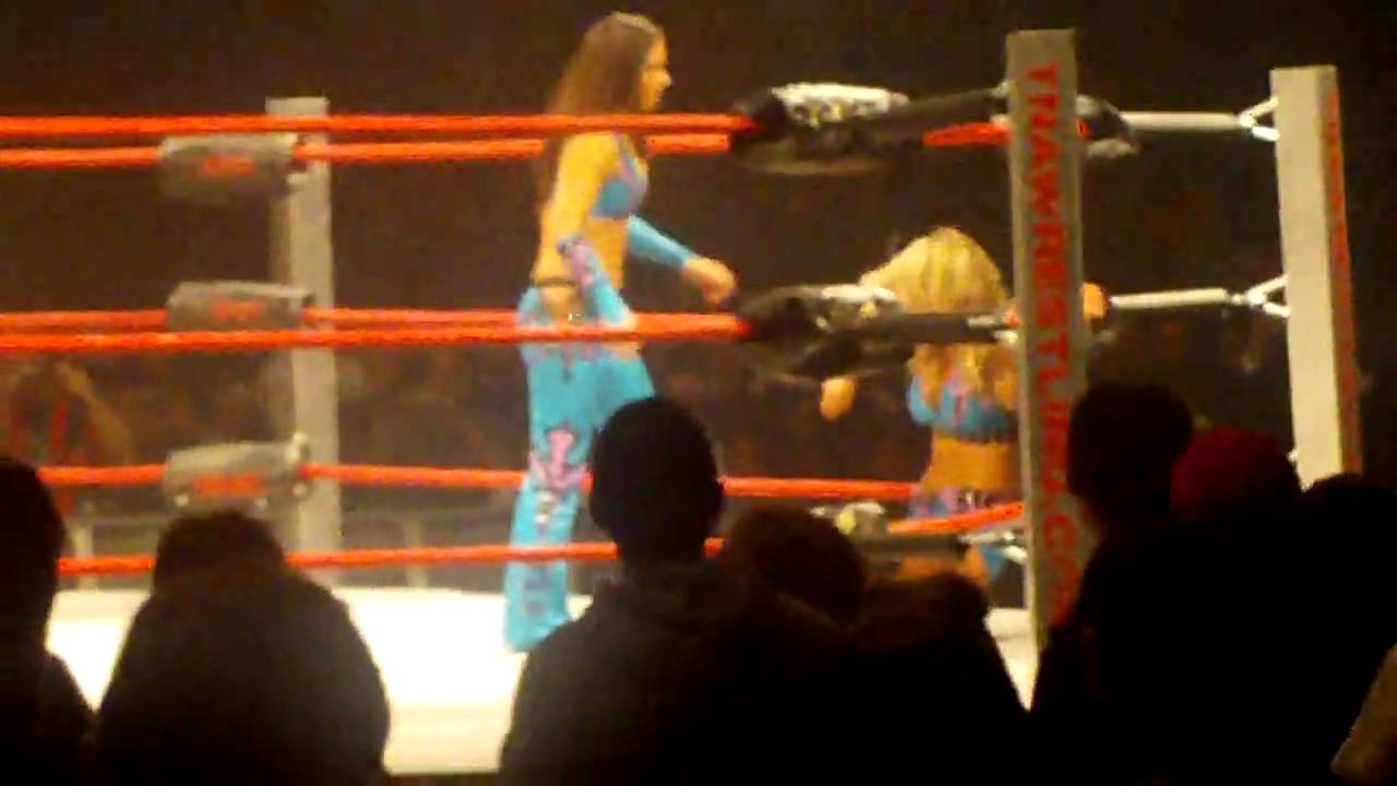 tna match knock out hamada vs taylor wilde part2 - YouTube