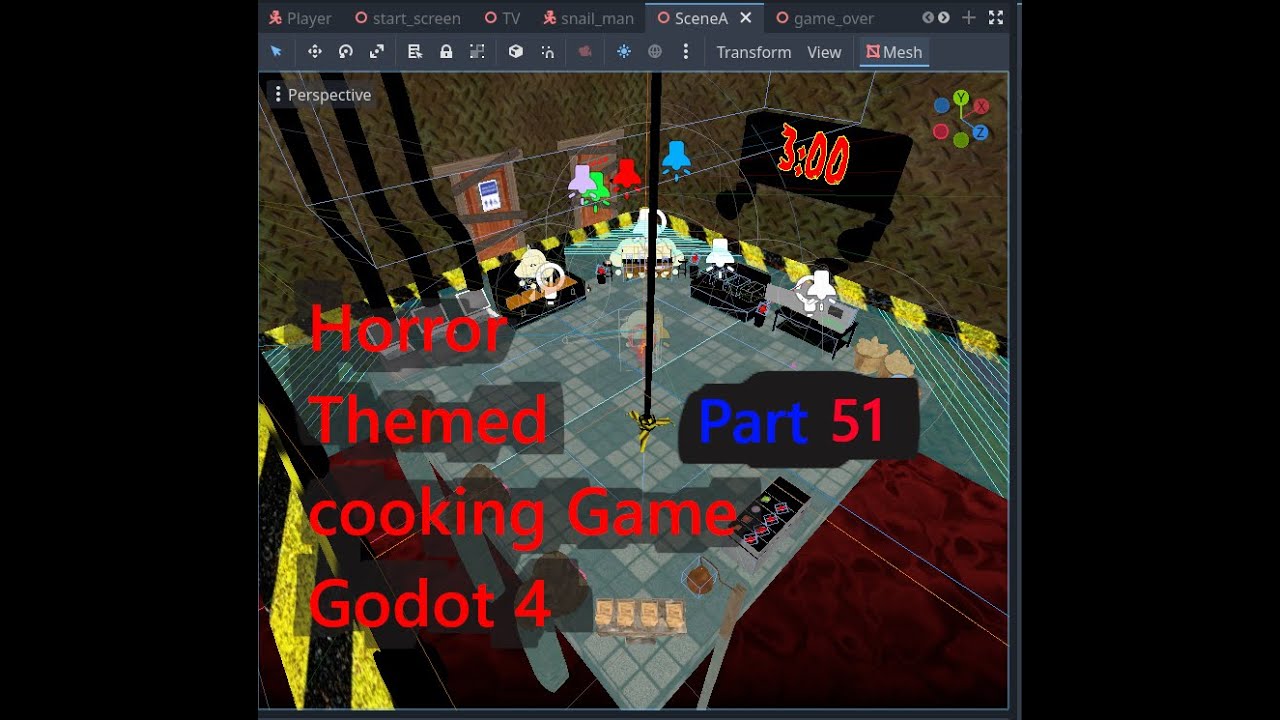 Horror Cooking Game in Godot 4 - YouTube