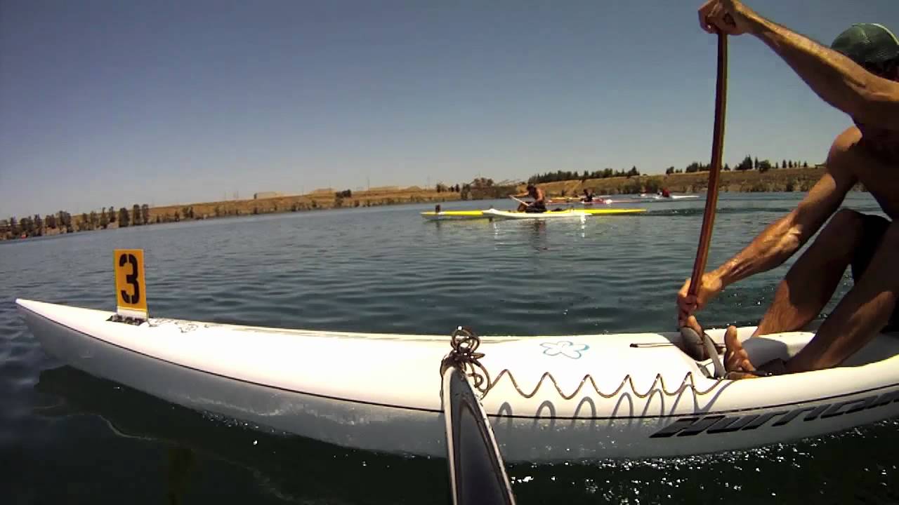NCOCA Outrigger Sprint Regatta #2 - OC1 Men's Open 250m - YouTube