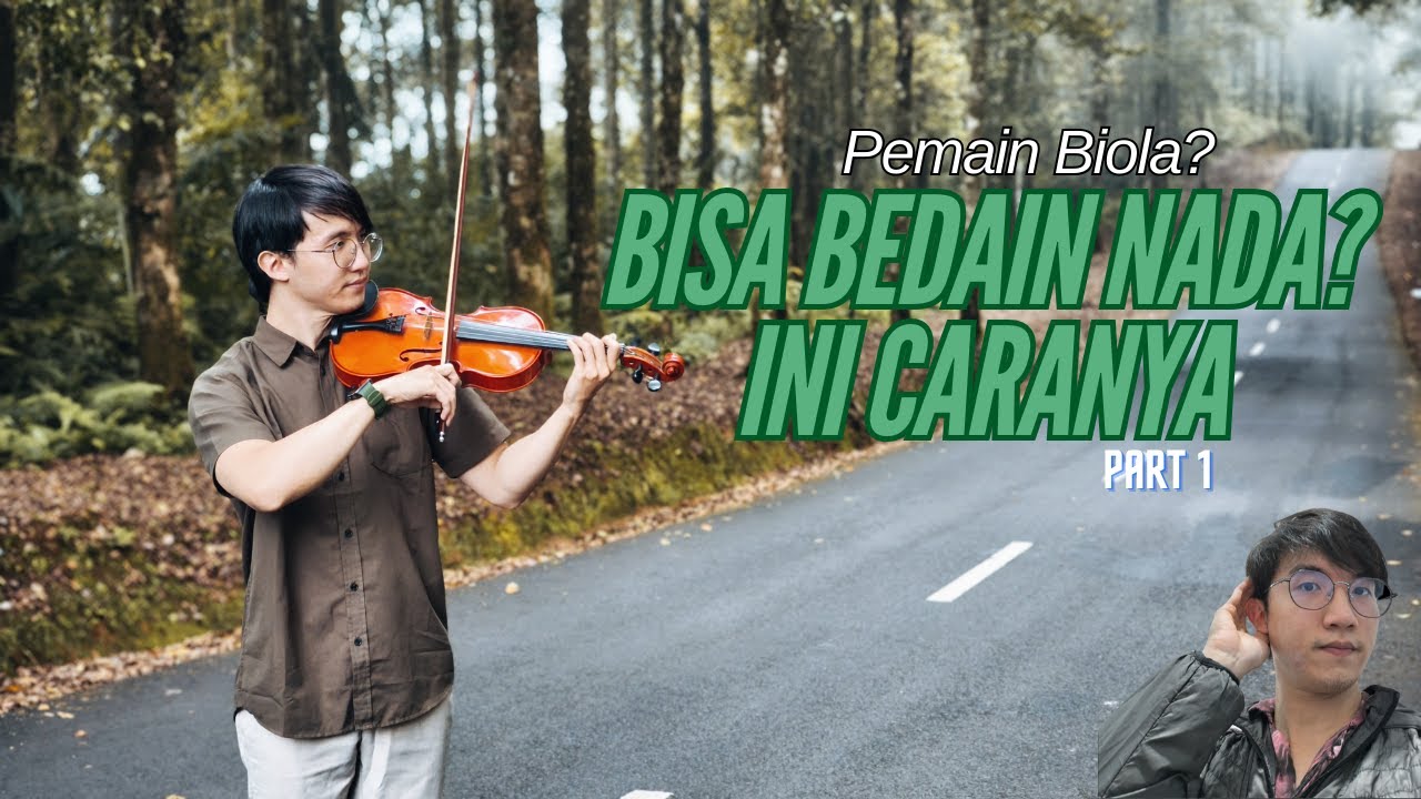 Cara Melatih Kepekaan Telinga - Nada | Latihan Biola - part 1 - YouTube