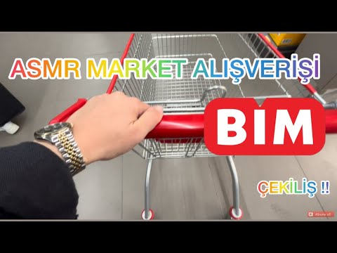 ALIŞVERİŞ ÇEKİ HEDİYELİ ASMR MARKET ALIŞVERİŞİ 😍 #asmr #marketvlog 