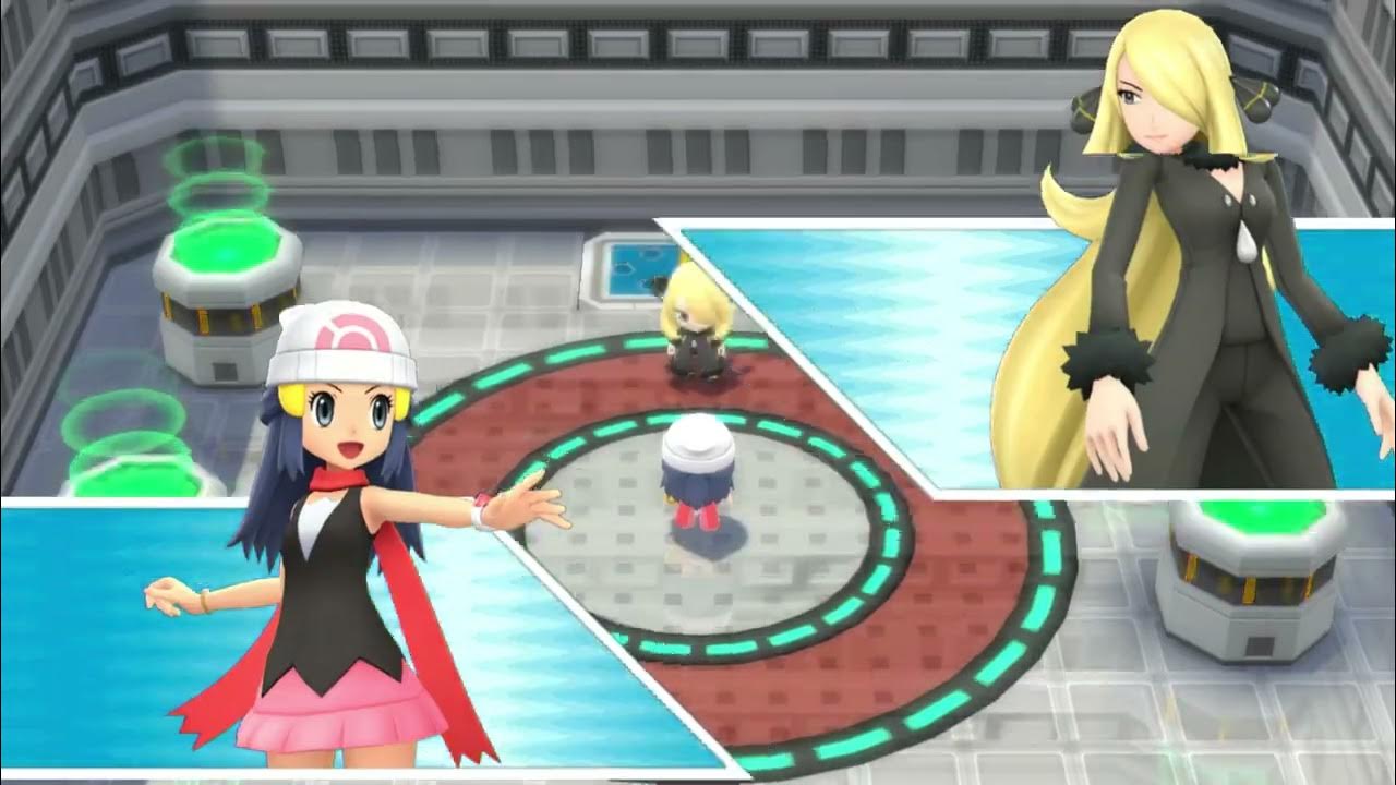 [BDSP] 포켓몬스터 샤이닝 펄 플레이 20. 사천왕 오엽 클리어 ~ 챔피언 난천 클리어 - YouTube