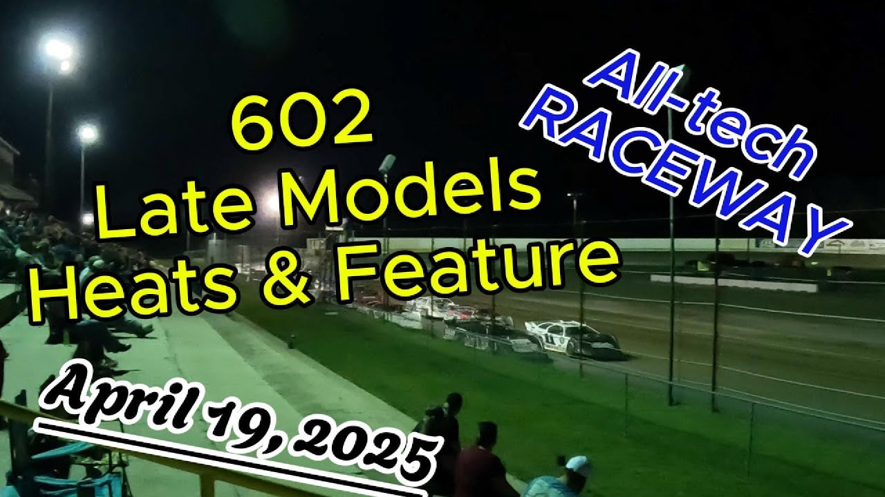 602 Late Model Full Show #alltech #cratelatemodel - YouTube
