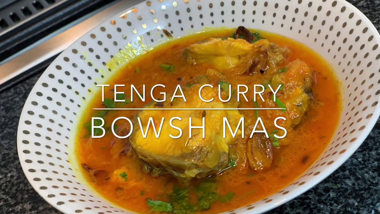 Tenga curry (Bowsh Mas) - YouTube