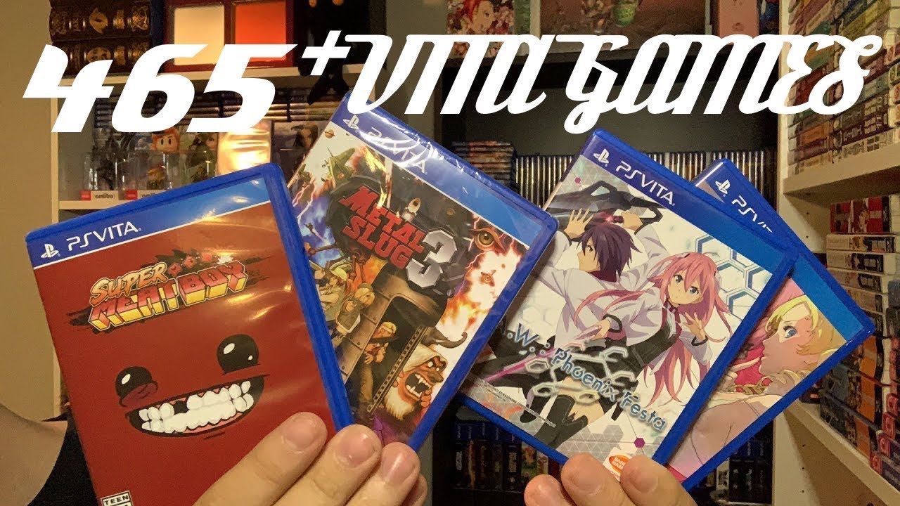 PlayStation Vita Collection-May 2021 Update 465+ Games - YouTube