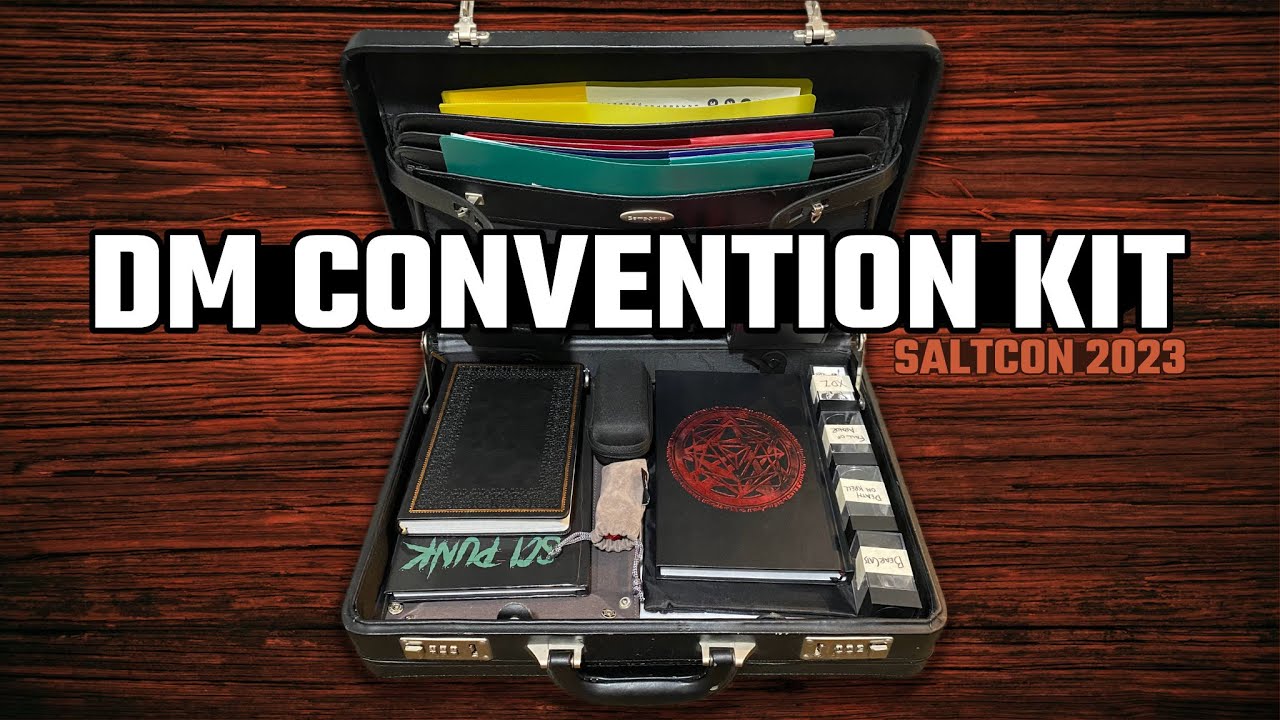 DM Convention Kit in a Box – 2023 - YouTube