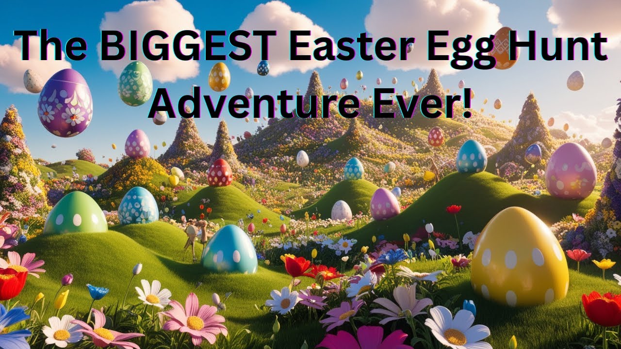 The BIGGEST Easter Egg Hunt Adventure Ever! - YouTube