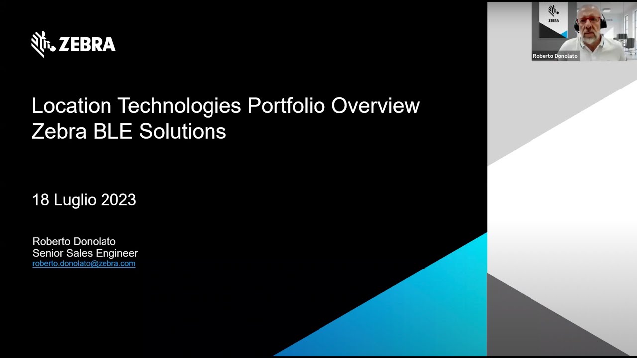 Soluzioni Di Locationing Zebra: Focus Su BLE | Webinar | (Italiano ...